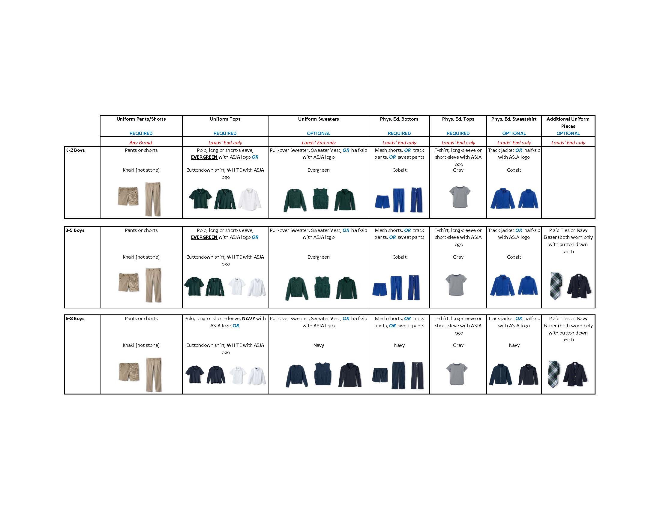Academy School Uniforms - The Academy at St Joan of Arc