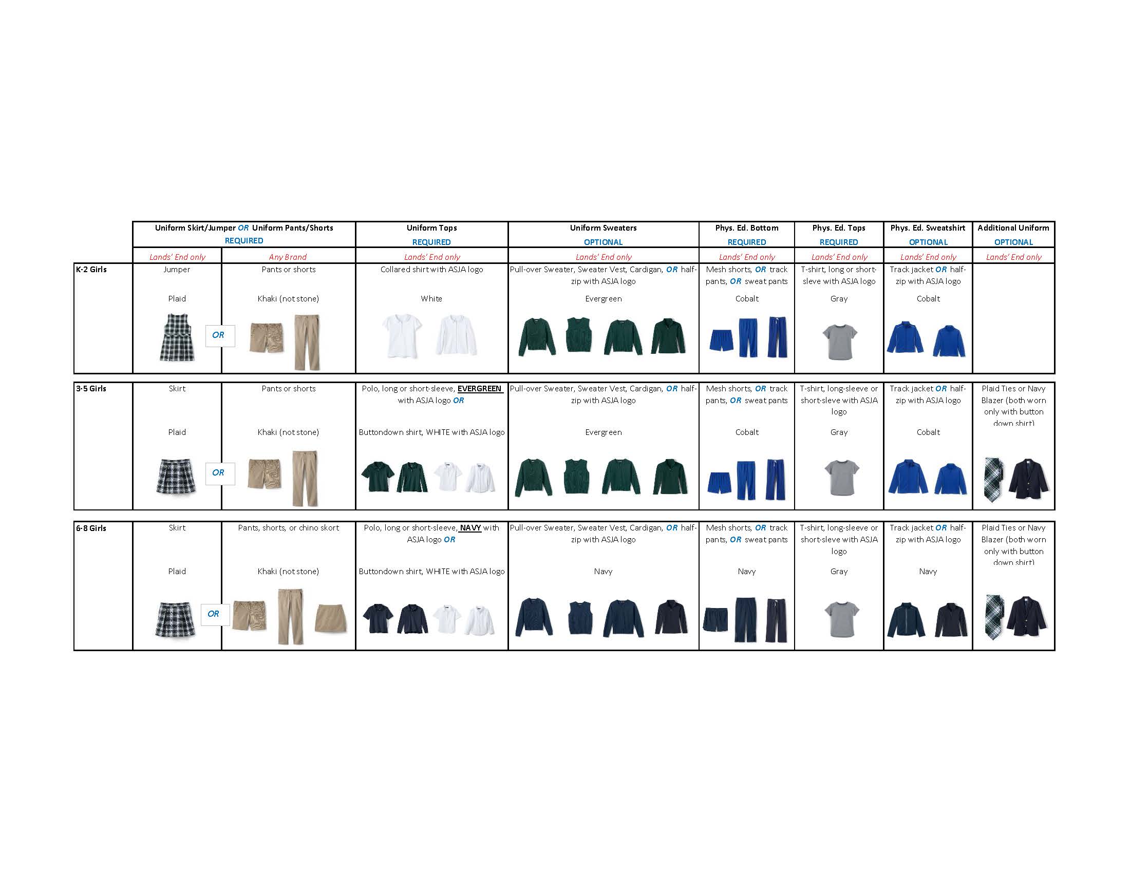 Academy School Uniforms - The Academy at St Joan of Arc